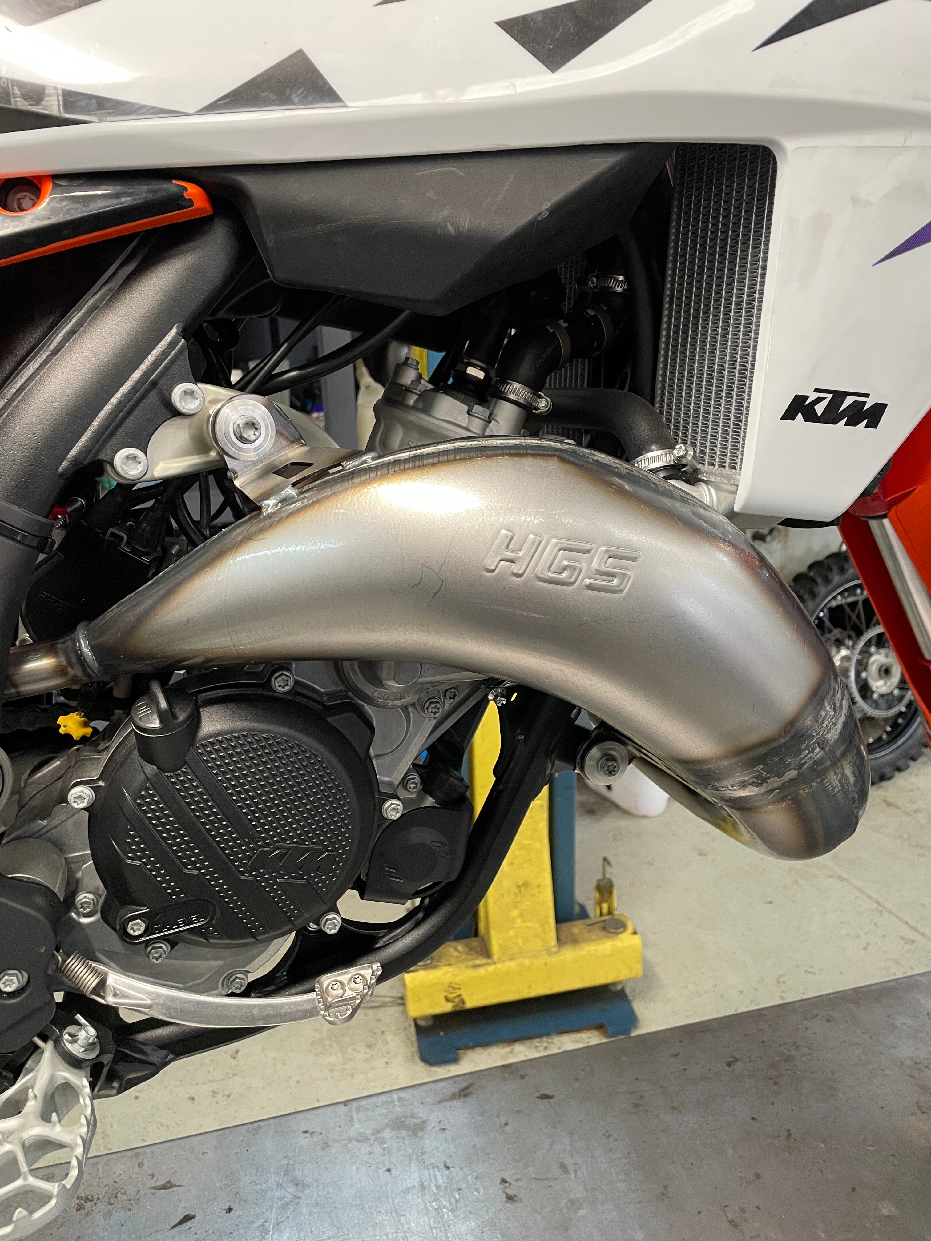 HGS WERX HEADER PIPE 2023> 125/150SX – P1 Moto NZ